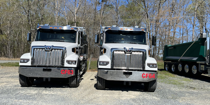 Commercial Building Material Transport Raleigh | CFG Hauling